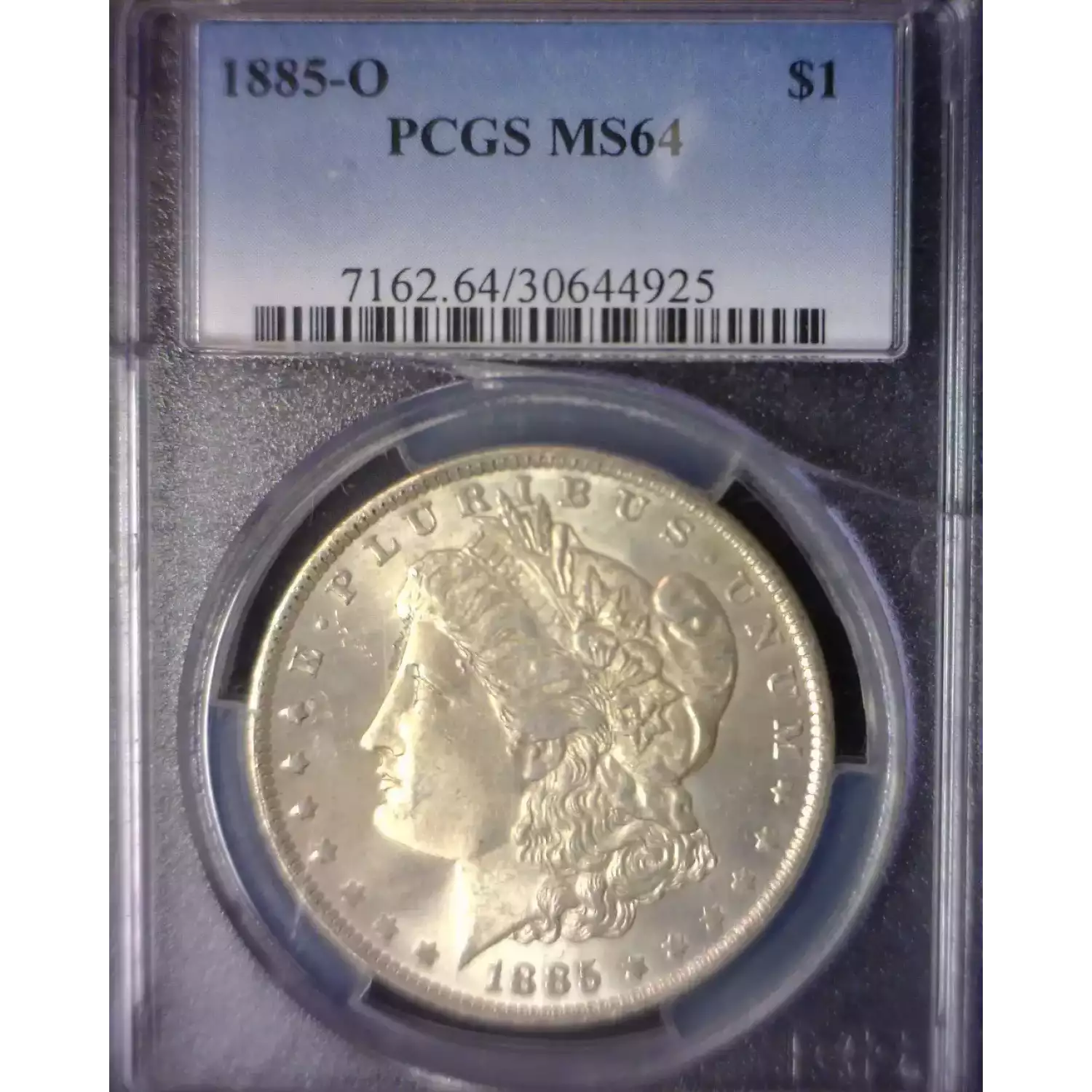 1885-O Morgan Silver Dollar PCGS MS-64 - Miller's Mint