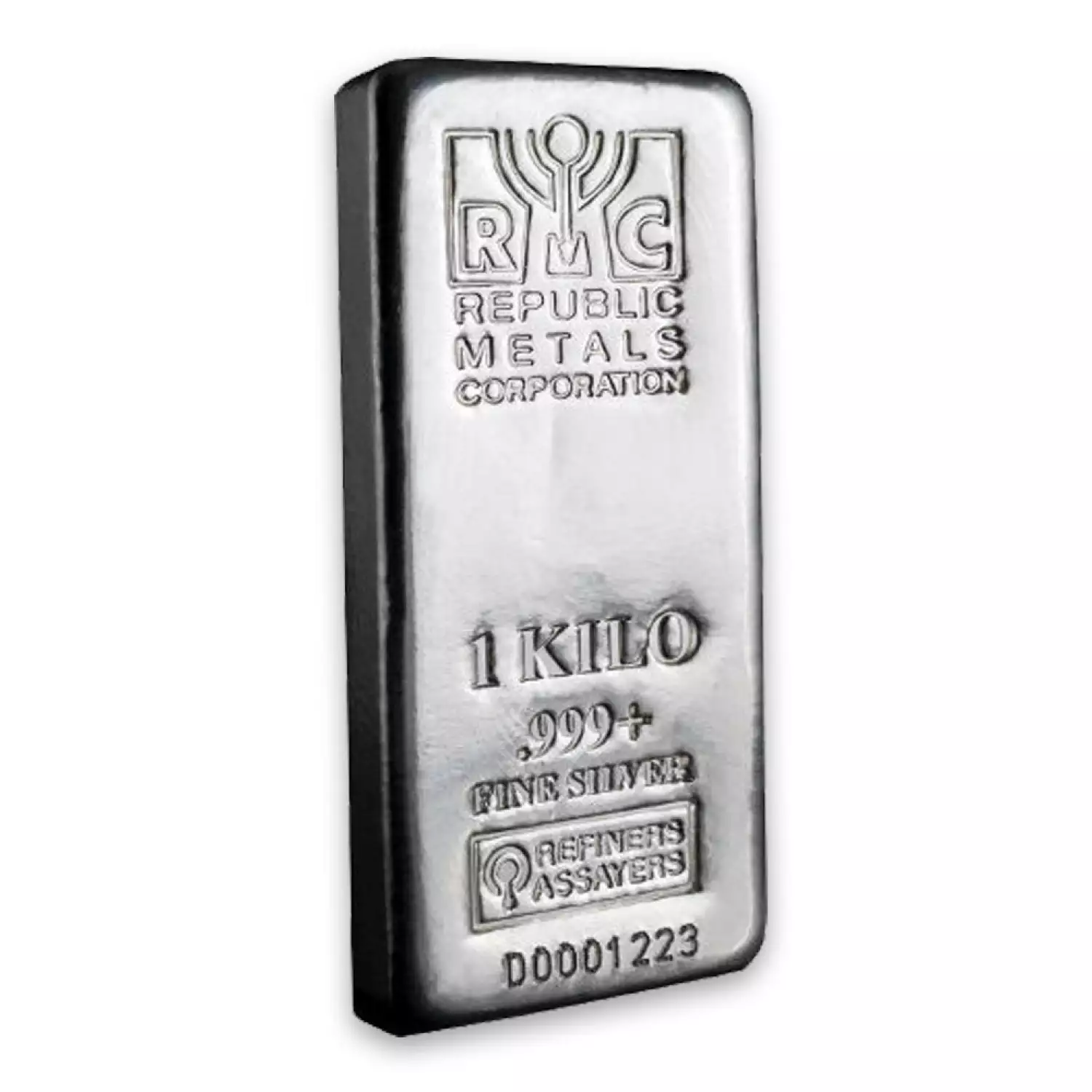 1kg Republic Metals Silver Bar | ABC Coin & Bullion - Miller's Mint