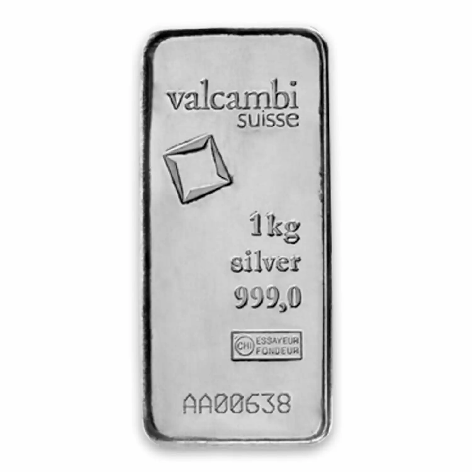 1 kg Valcambi Silver Cast Bar | ABC Coin & Bullion - Miller's Mint