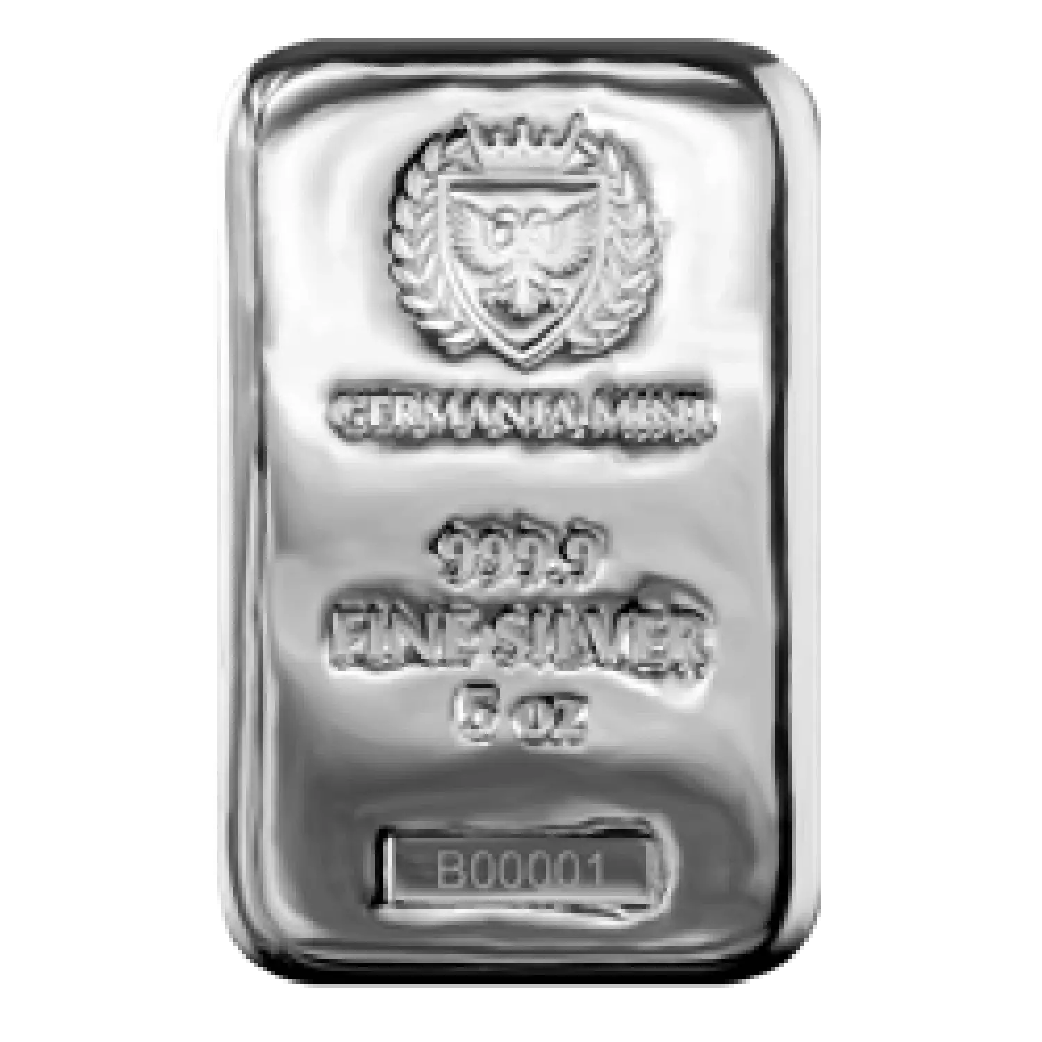 5 oz Generic Silver Bar | Silver Mint Bar | ABC Coin & Bullion - Miller ...