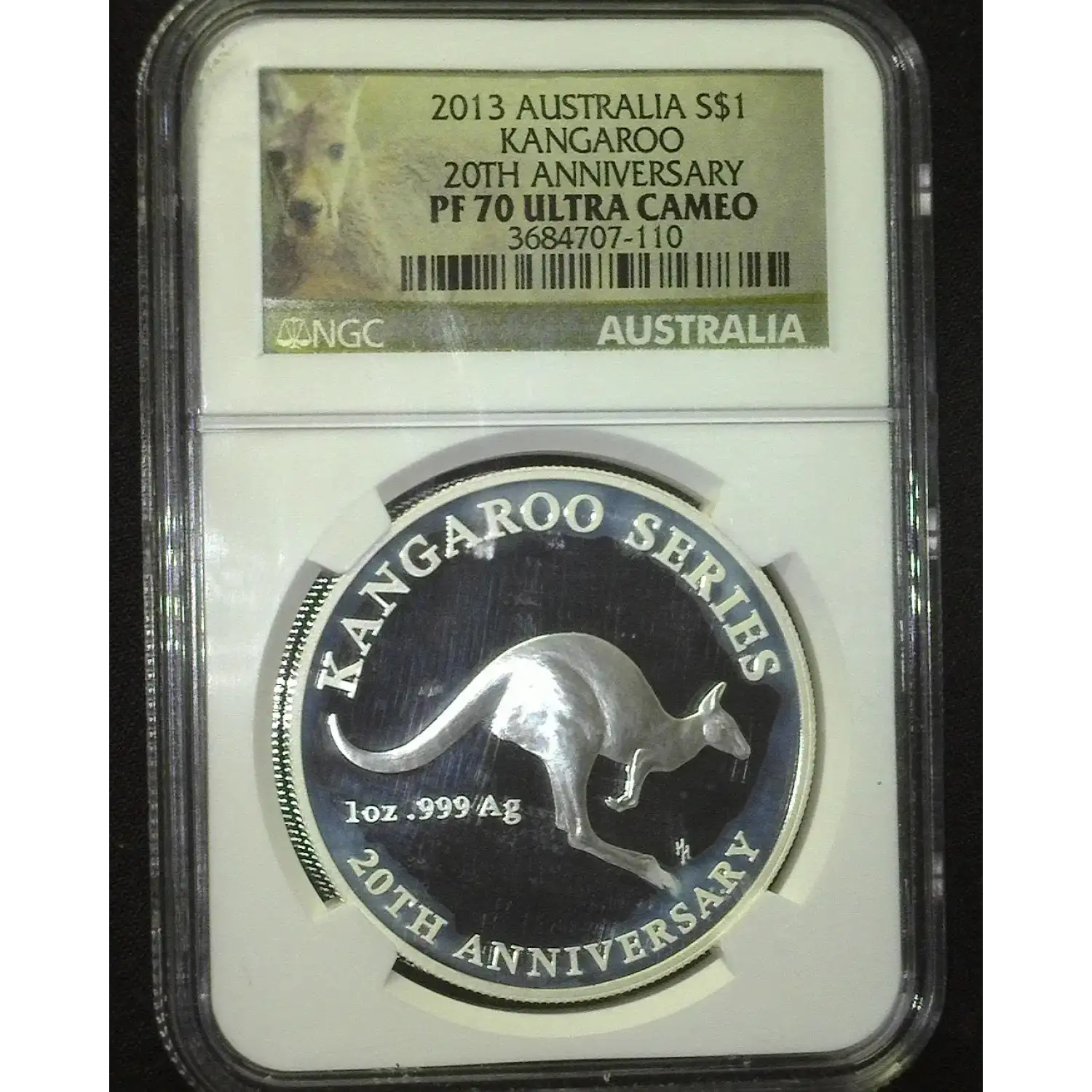 2013 AUSTRALIA Silver DOLLAR NGC PF-70 UC - Miller's Mint