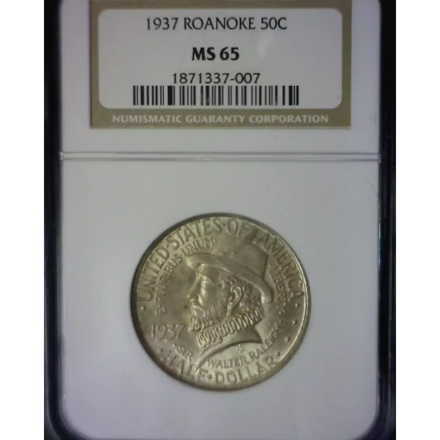 1937 Classic Commemorative Roanoke Island, North Carolina, 350th ...