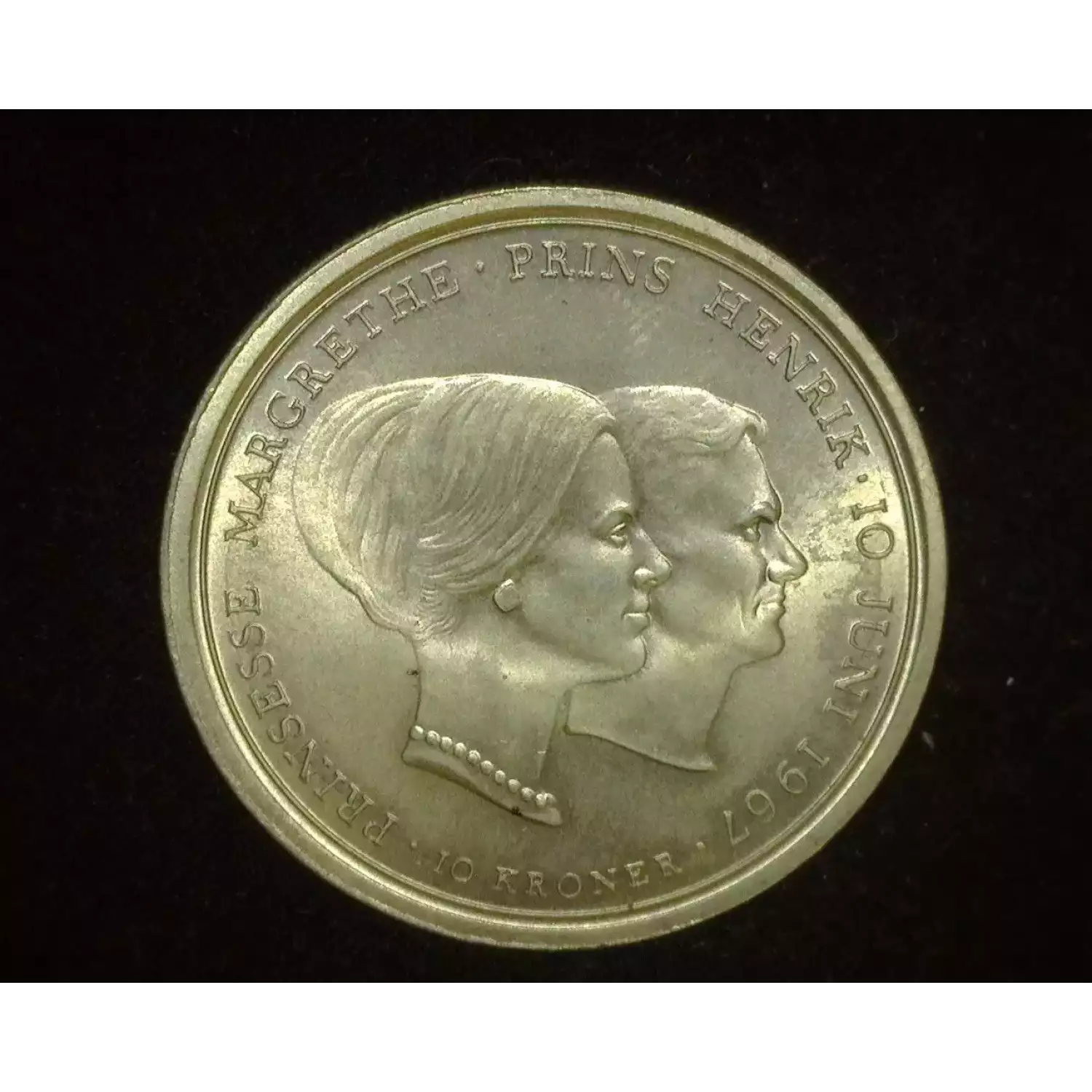 1967 Denmark Silver 10 KRONER MS64 - Miller's Mint