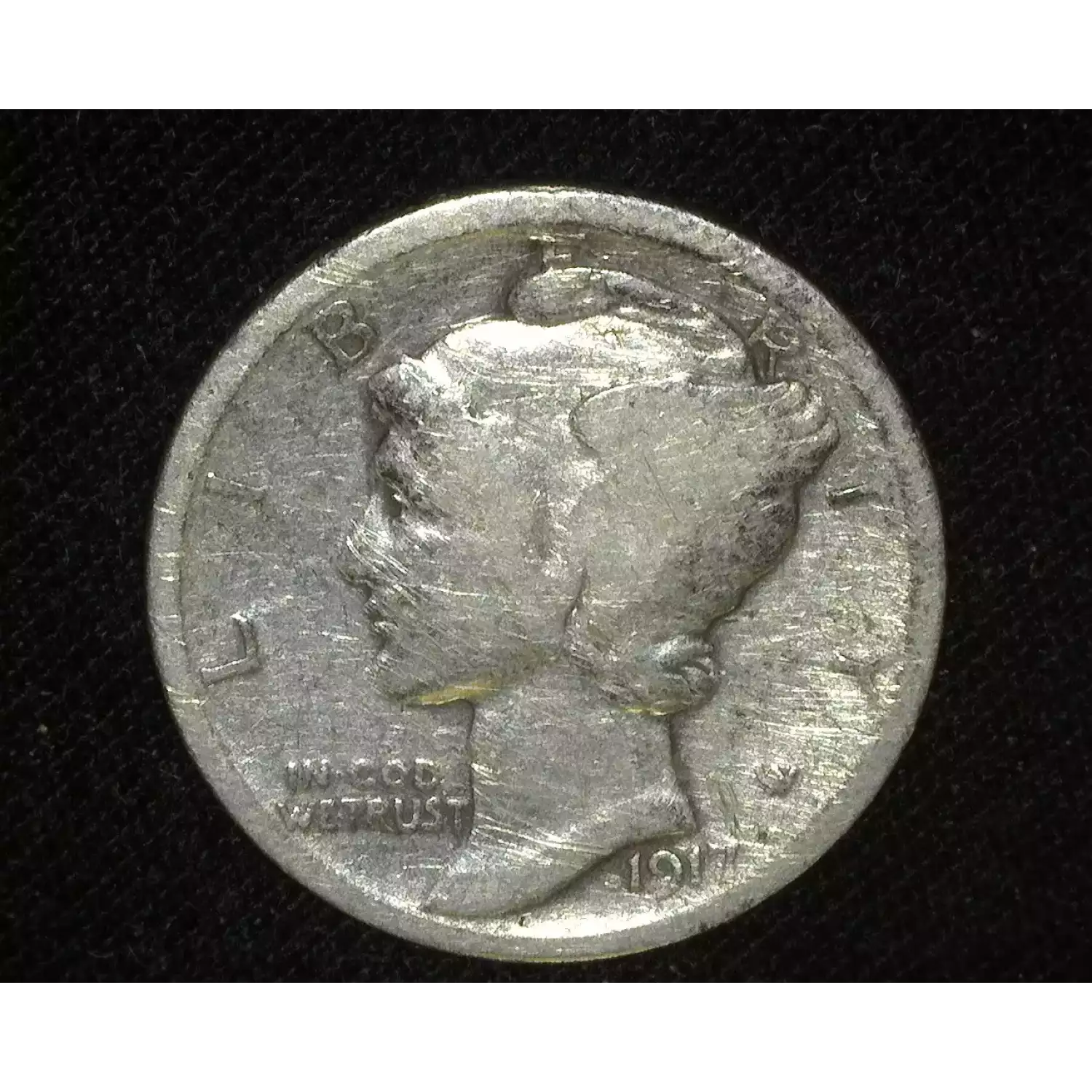 1917-D Mercury Dime F12 - Miller's Mint