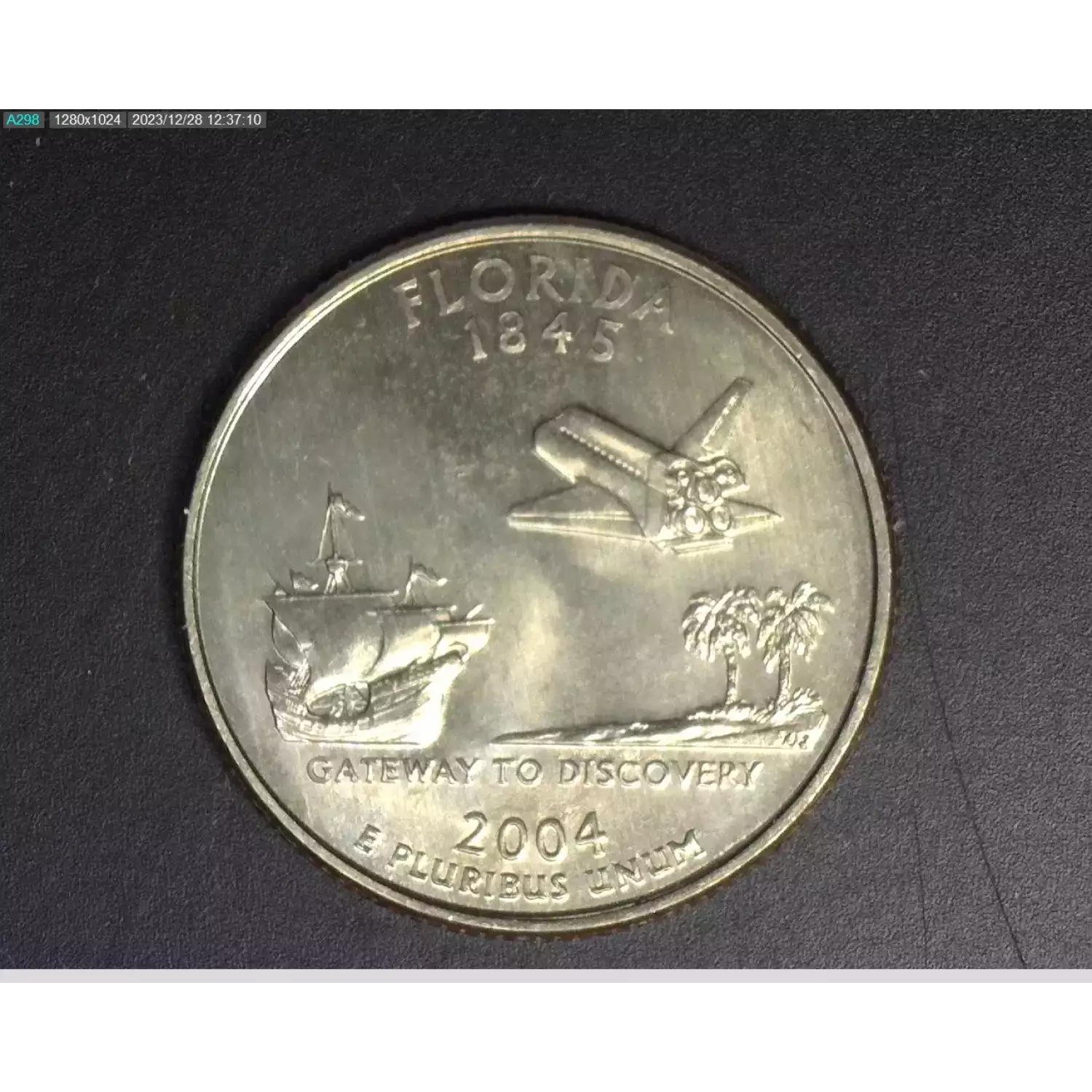 2004-D Washington State Quarter MS64 Florida - Miller's Mint