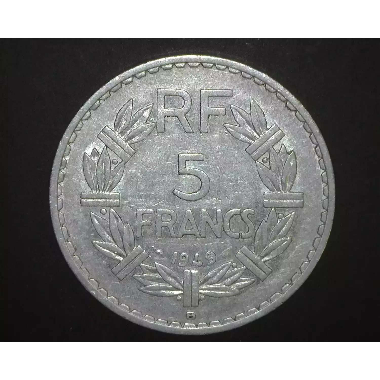 1948-B FRANCE Aluminum 5 FRANCS EF40 - Miller's Mint