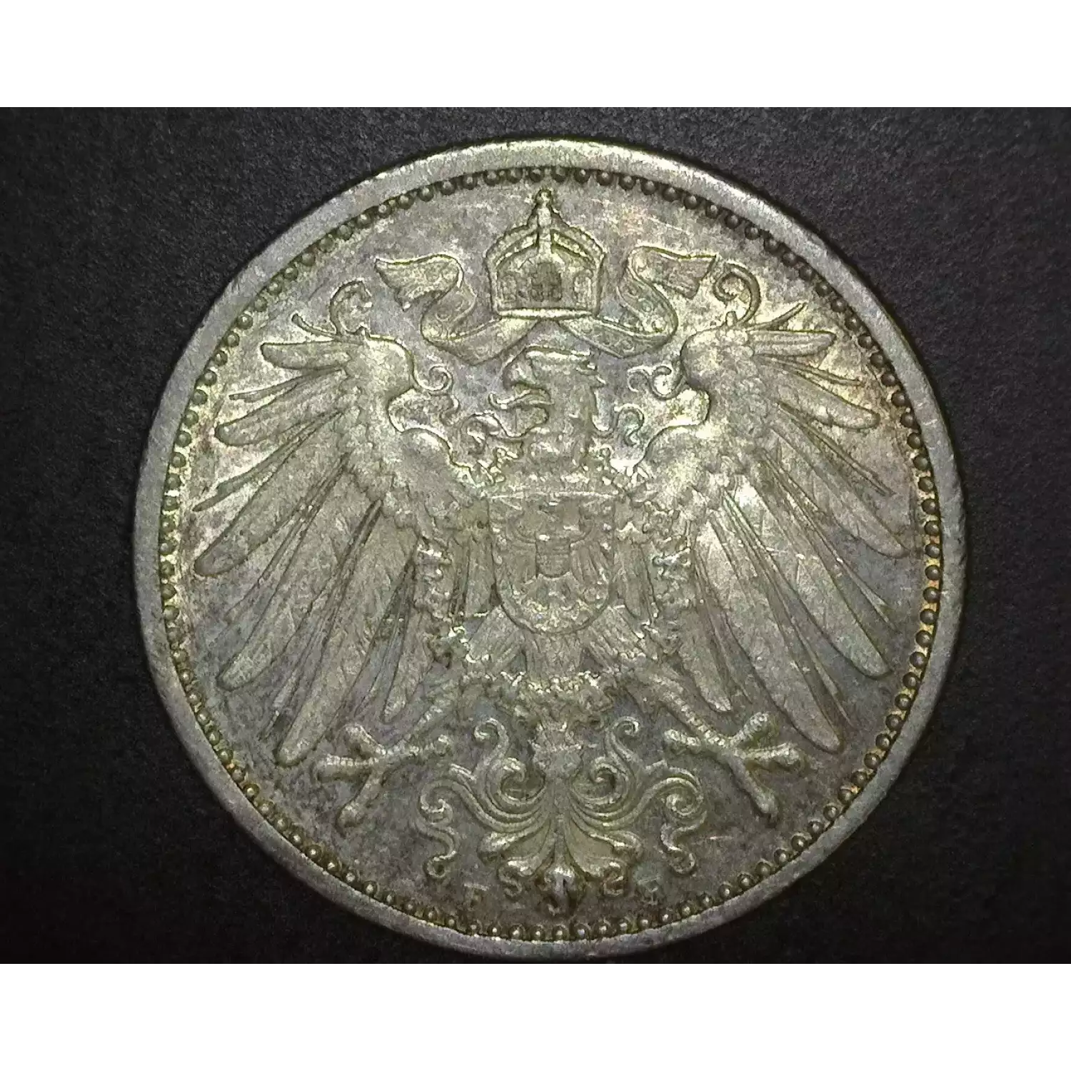 1906-F GERMANY Silver MARK AU50 - Miller's Mint