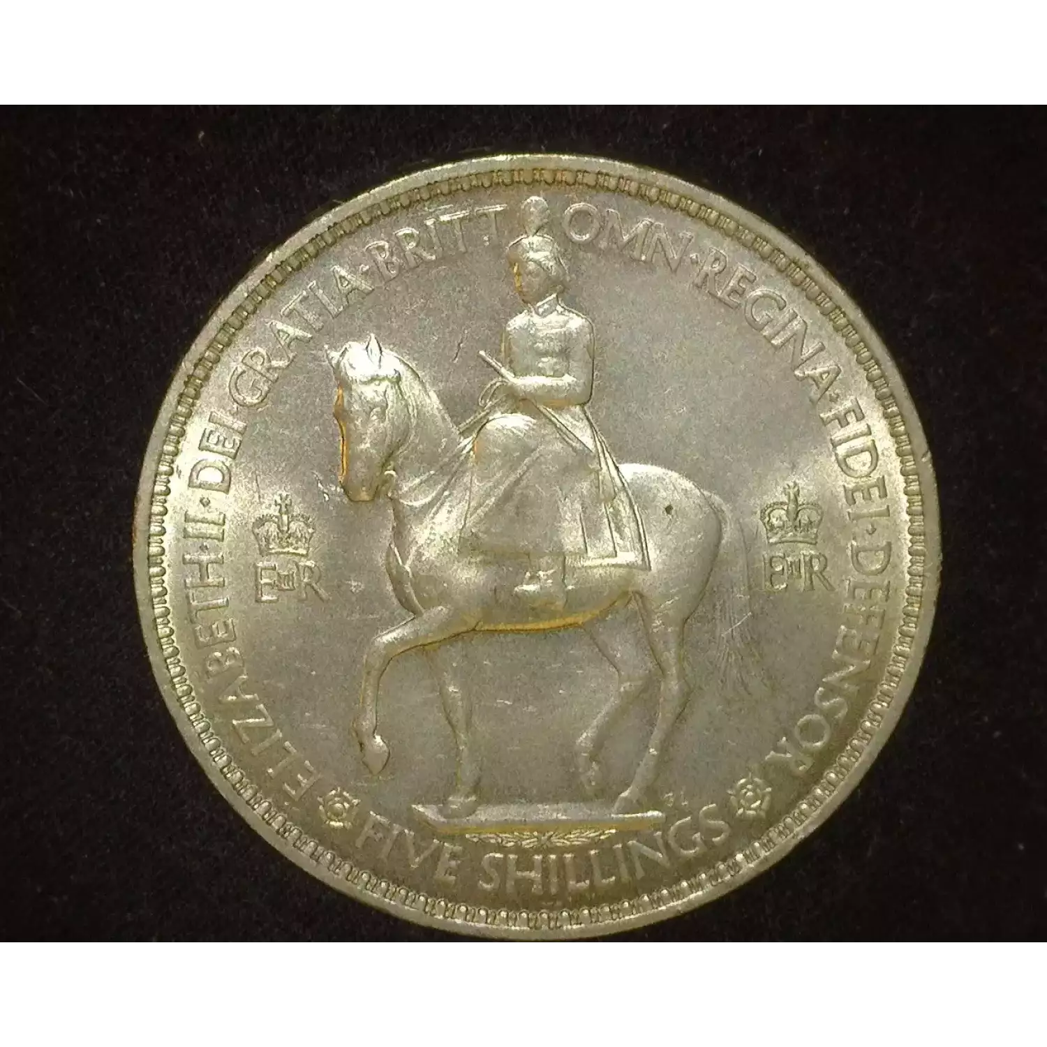 1953 GREAT BRITAIN Copper-Nickel CROWN MS64 - Miller's Mint