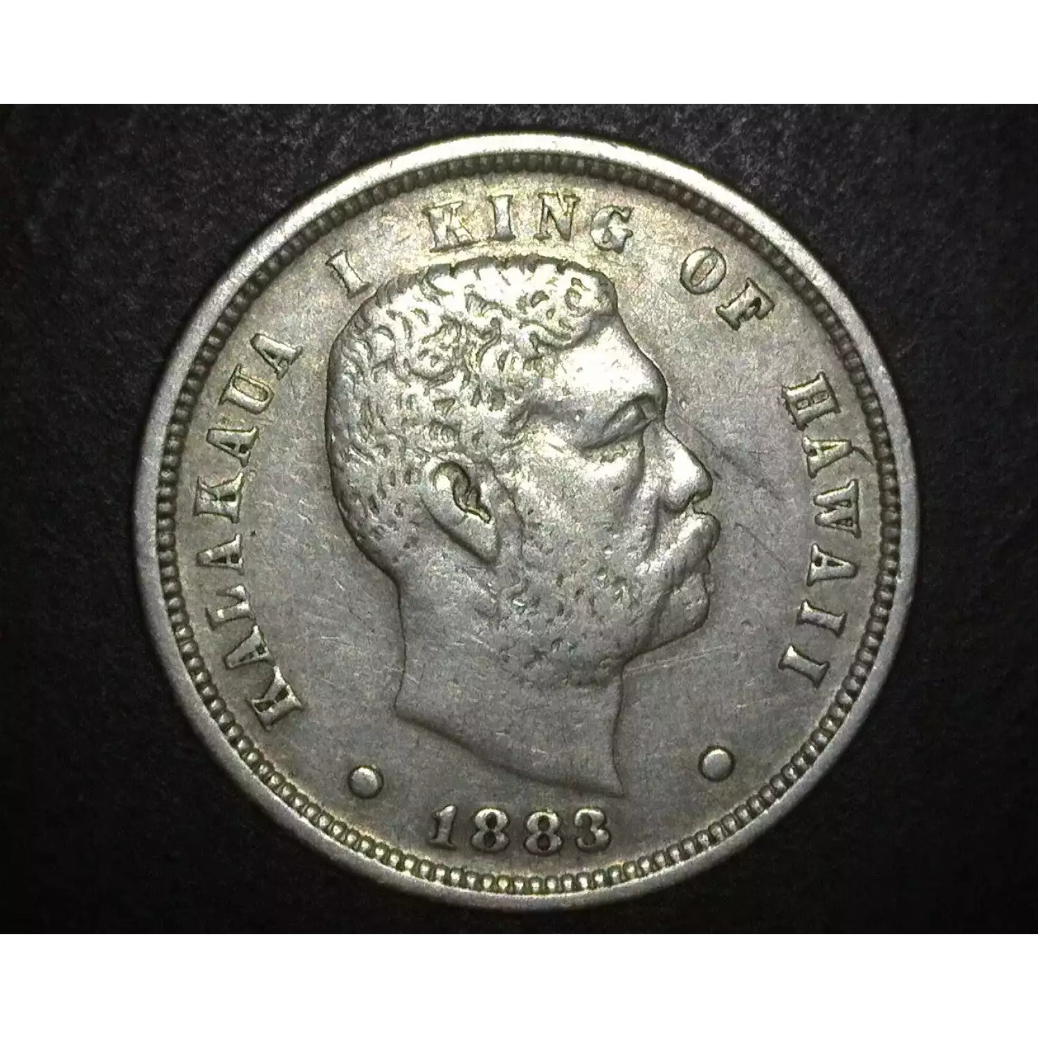 1883 10 CENTS VF30 HAWAII - Miller's Mint