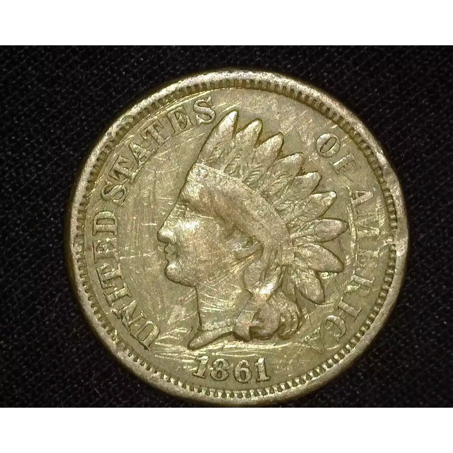 1861 Indian Head Cent EF40 - Miller's Mint