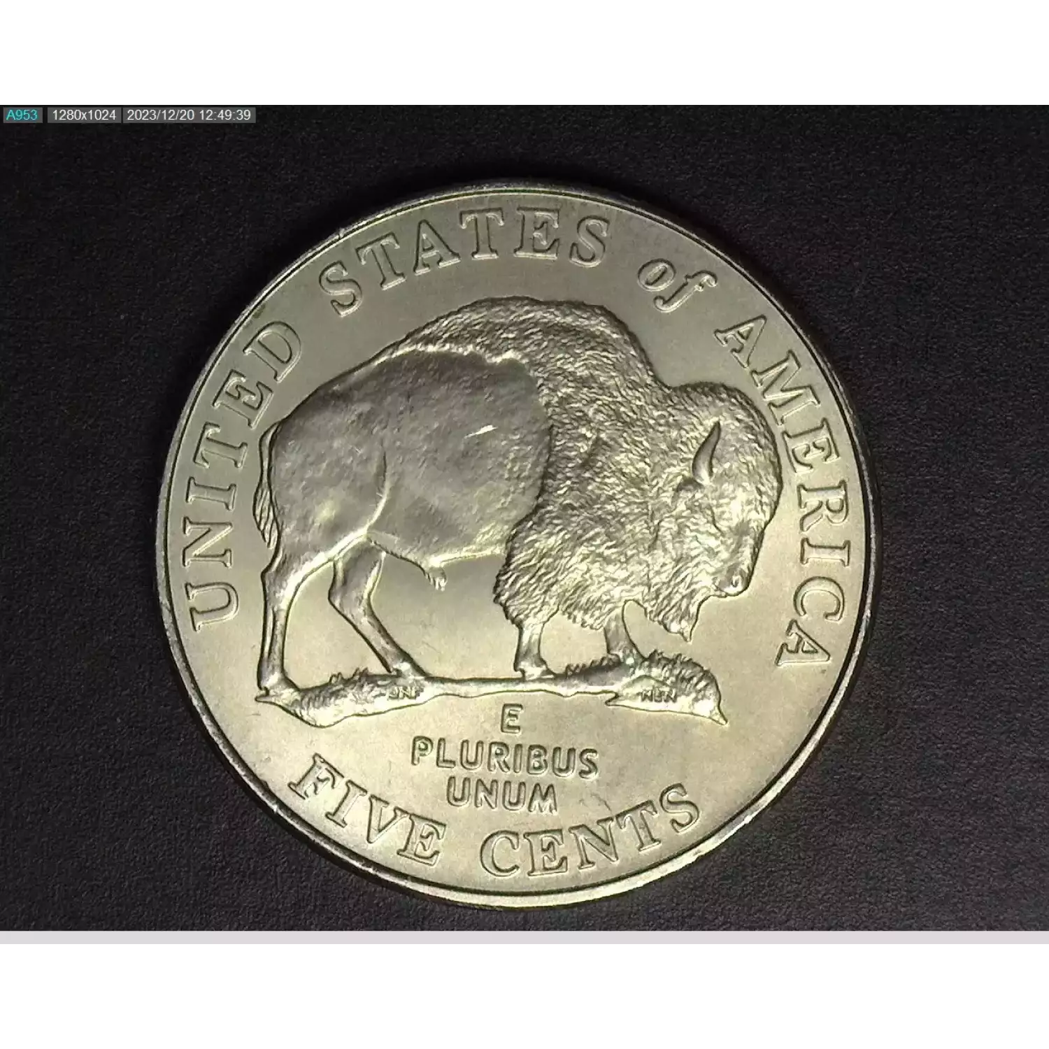 2005 Jefferson Nickel SP65 Bison Satin - Miller's Mint