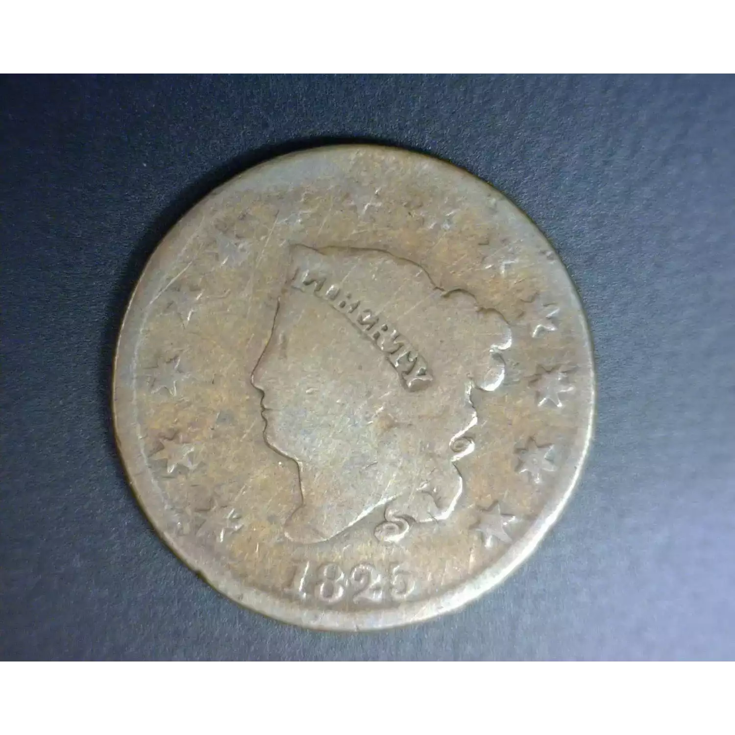 1825 Large Cents Coronet Head G/Fr2 - Miller's Mint