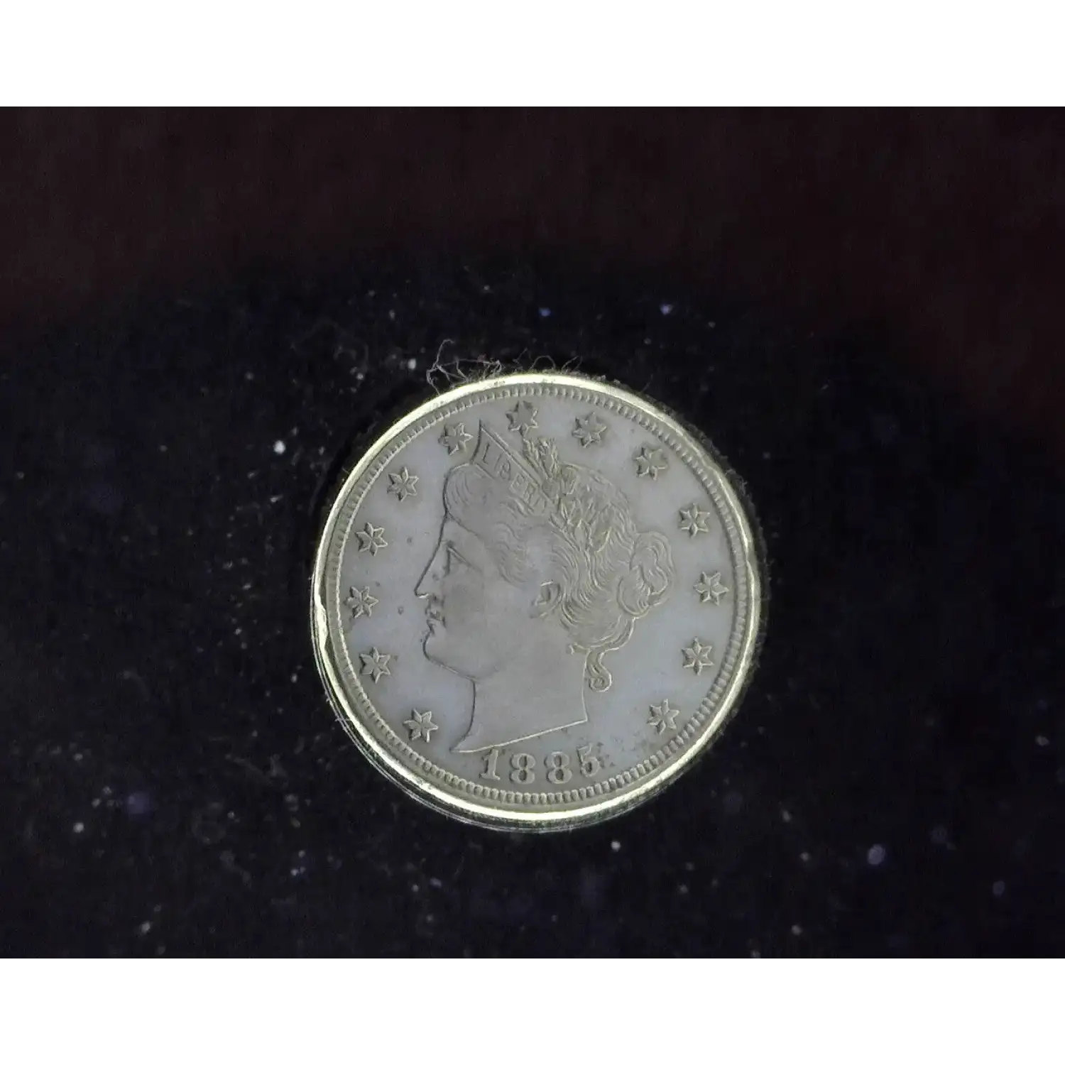 1885 Liberty V Nickel AU53 - Miller's Mint