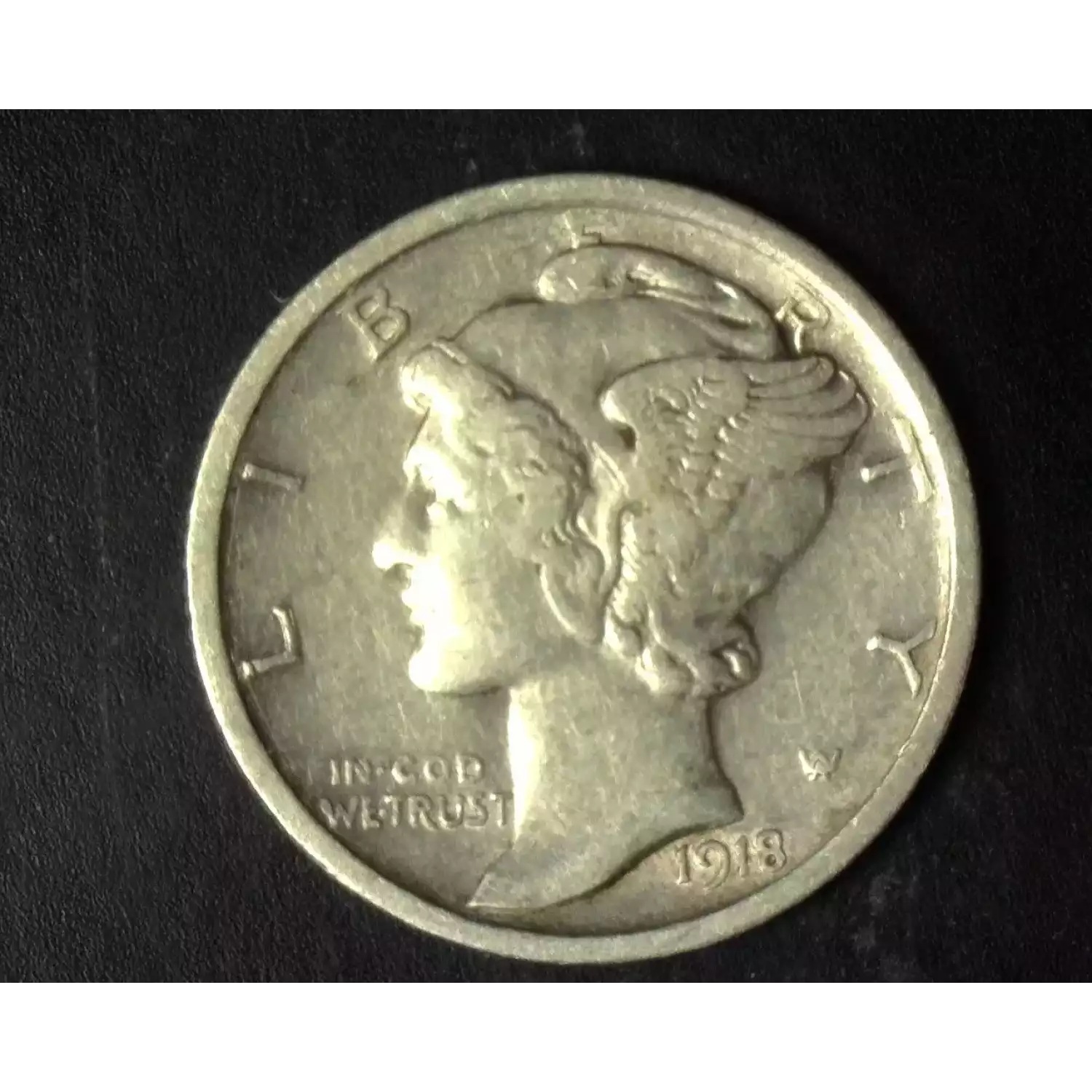 1918 Mercury Dime VF20 - Miller's Mint