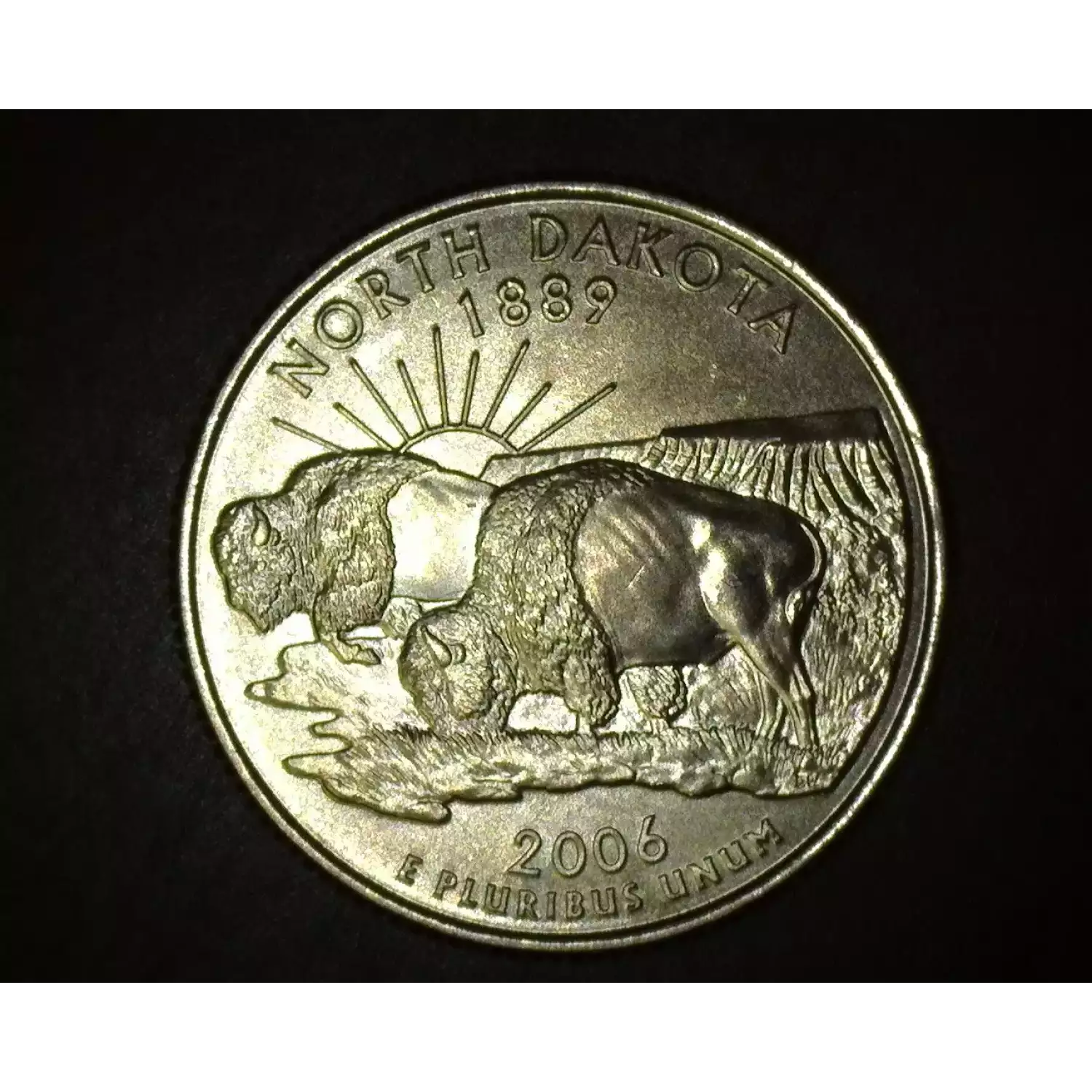 2006 -D Washington State Quarter SP65+ Satin North Dakota - Miller's Mint