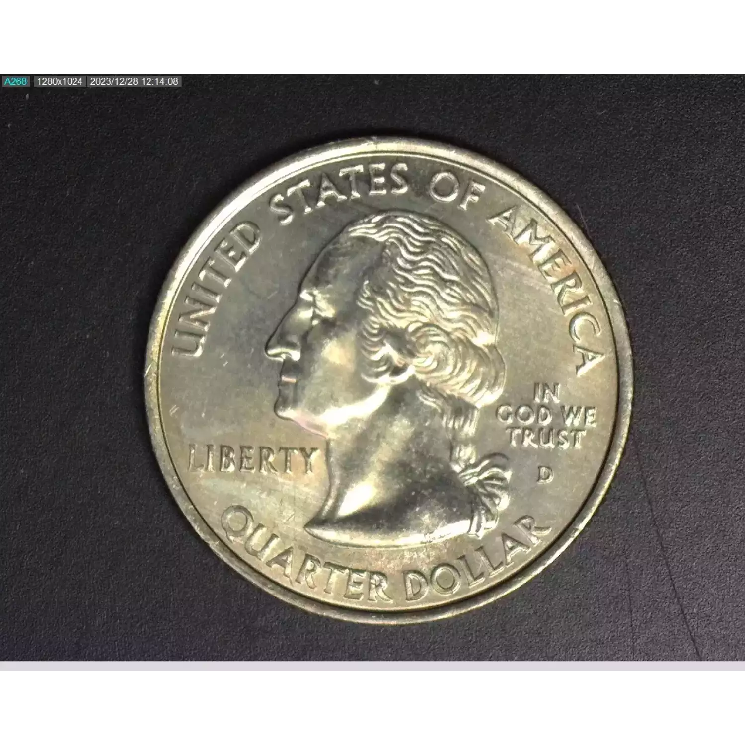 2002-D Washington State Quarter MS64 Ohio - Miller's Mint