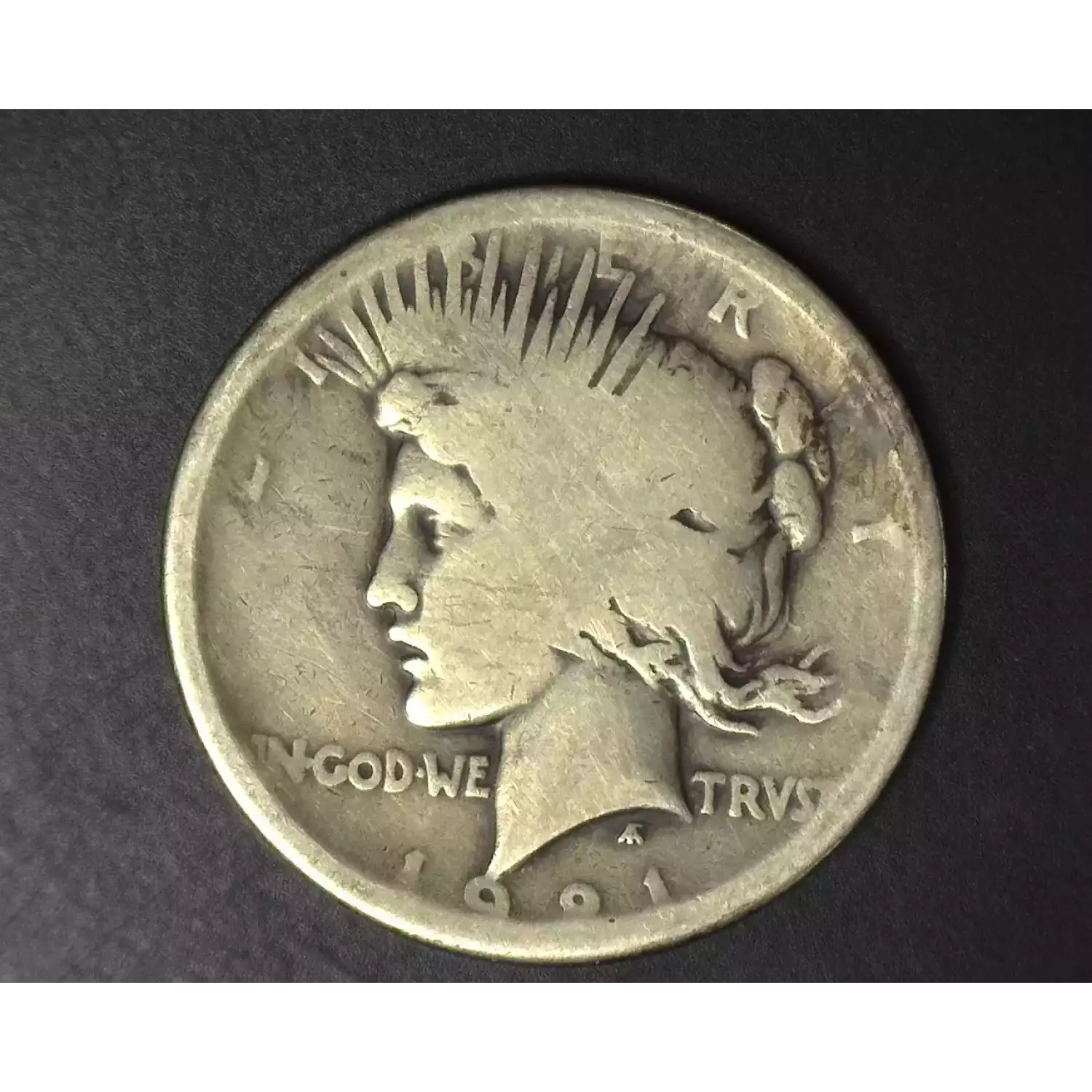 1921 Peace Silver Dollar AG3 - Miller's Mint
