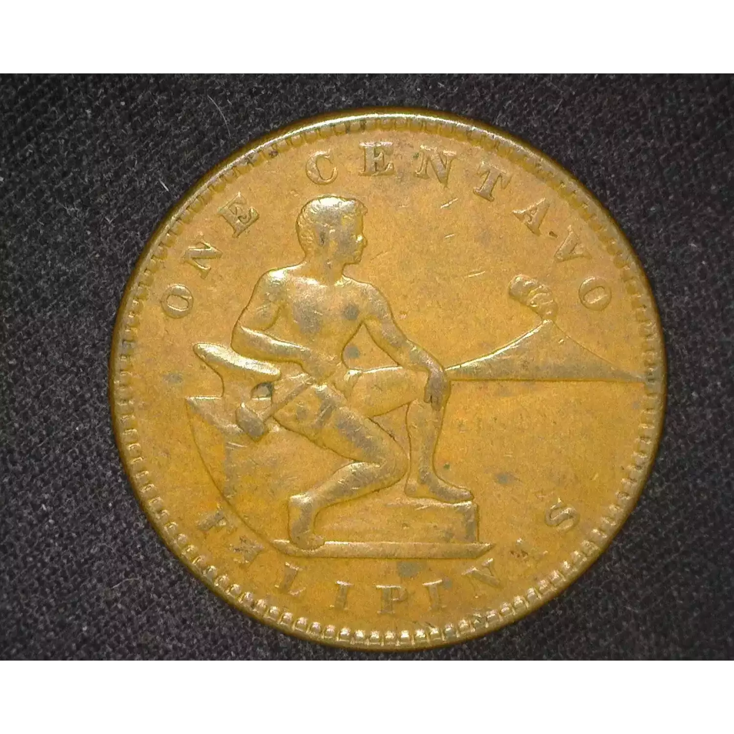 1925-M PHILIPPINES CENTAVO EF45 - Miller's Mint