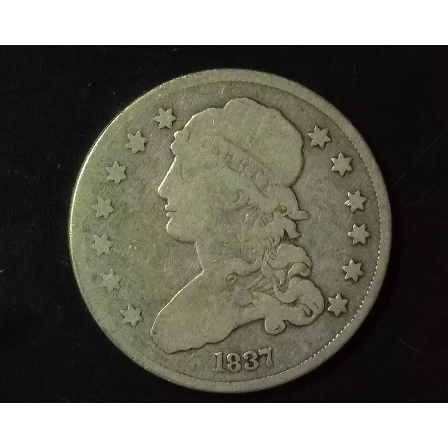 1837 Capped Bust Quarter Dollars VG10 - Miller's Mint