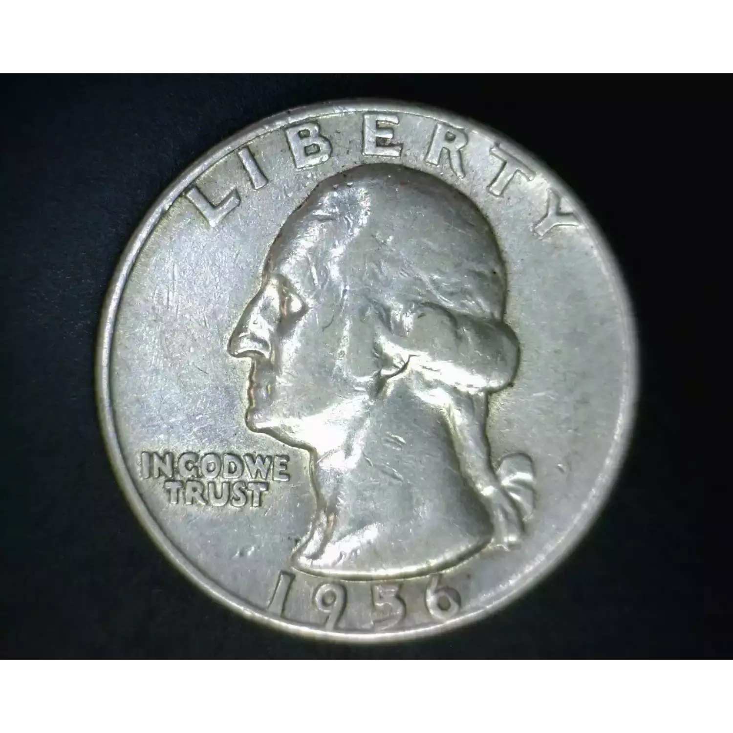 1956 Washington Silver Quarter EF40 BAR 5 - Miller's Mint