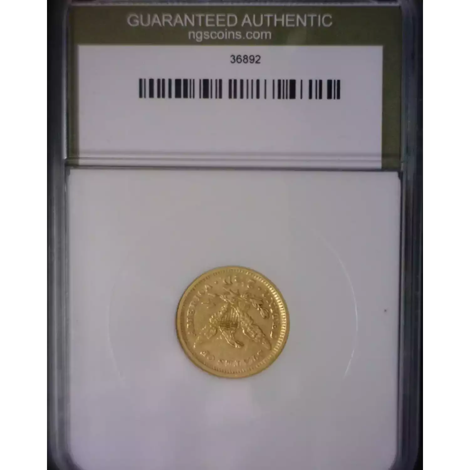 1861 $2.50 Gold Liberty Head Quarter Eagle Other MS-65 - Miller's Mint