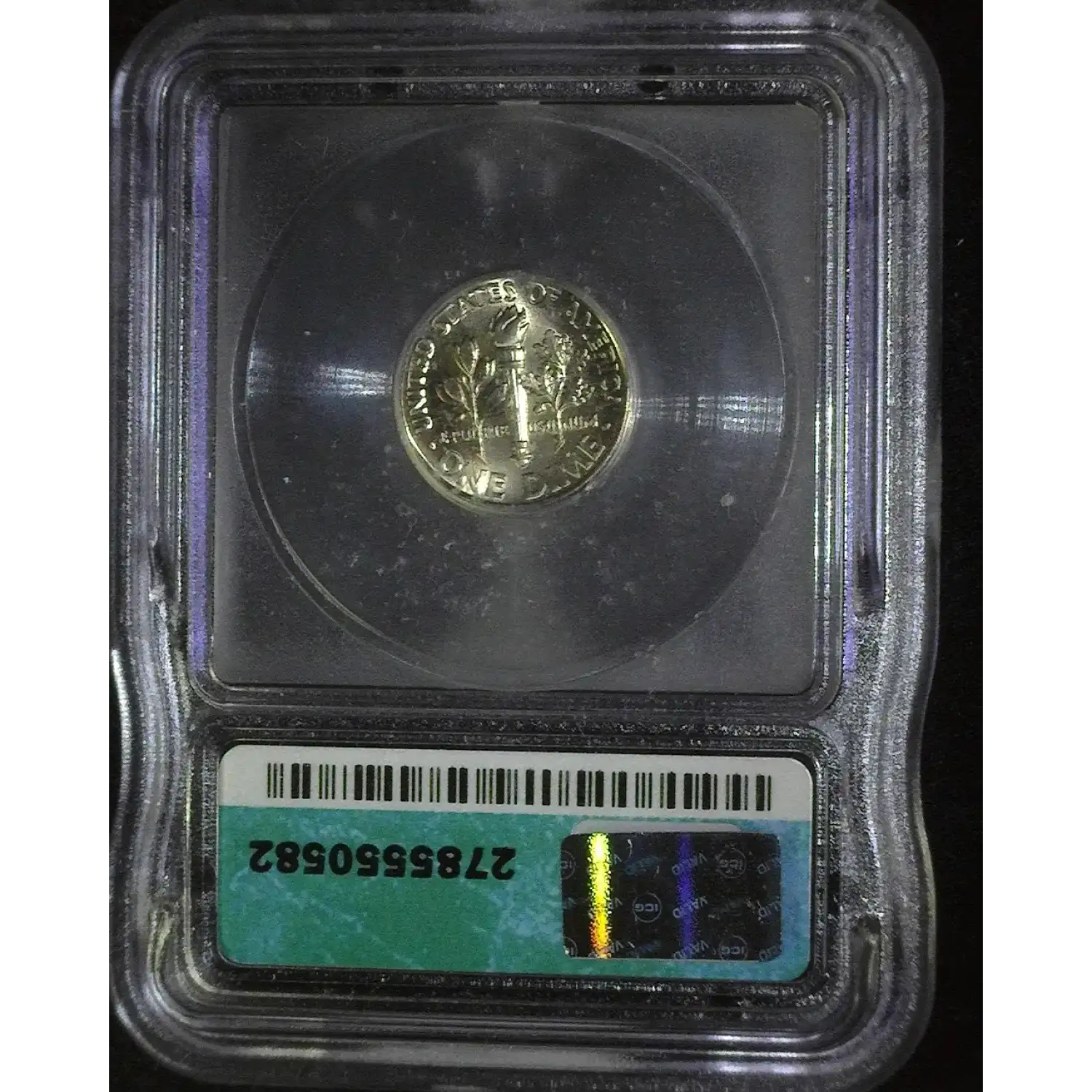 2003 Dimes Roosevelt ICG MS-65 OFF CENTER - Miller's Mint