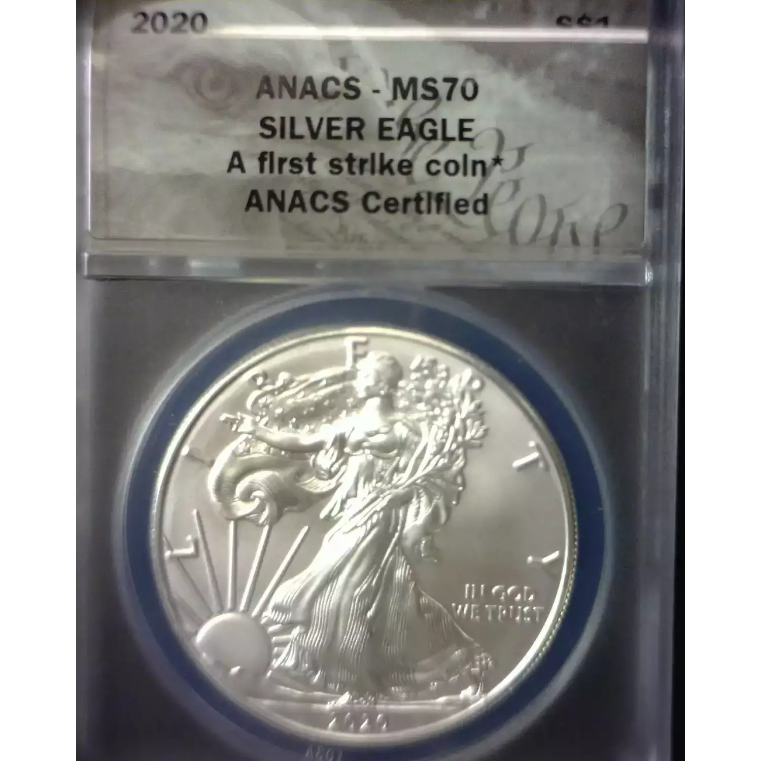 2020 Bullion Silver Eagles ANACS MS-70 - Miller's Mint