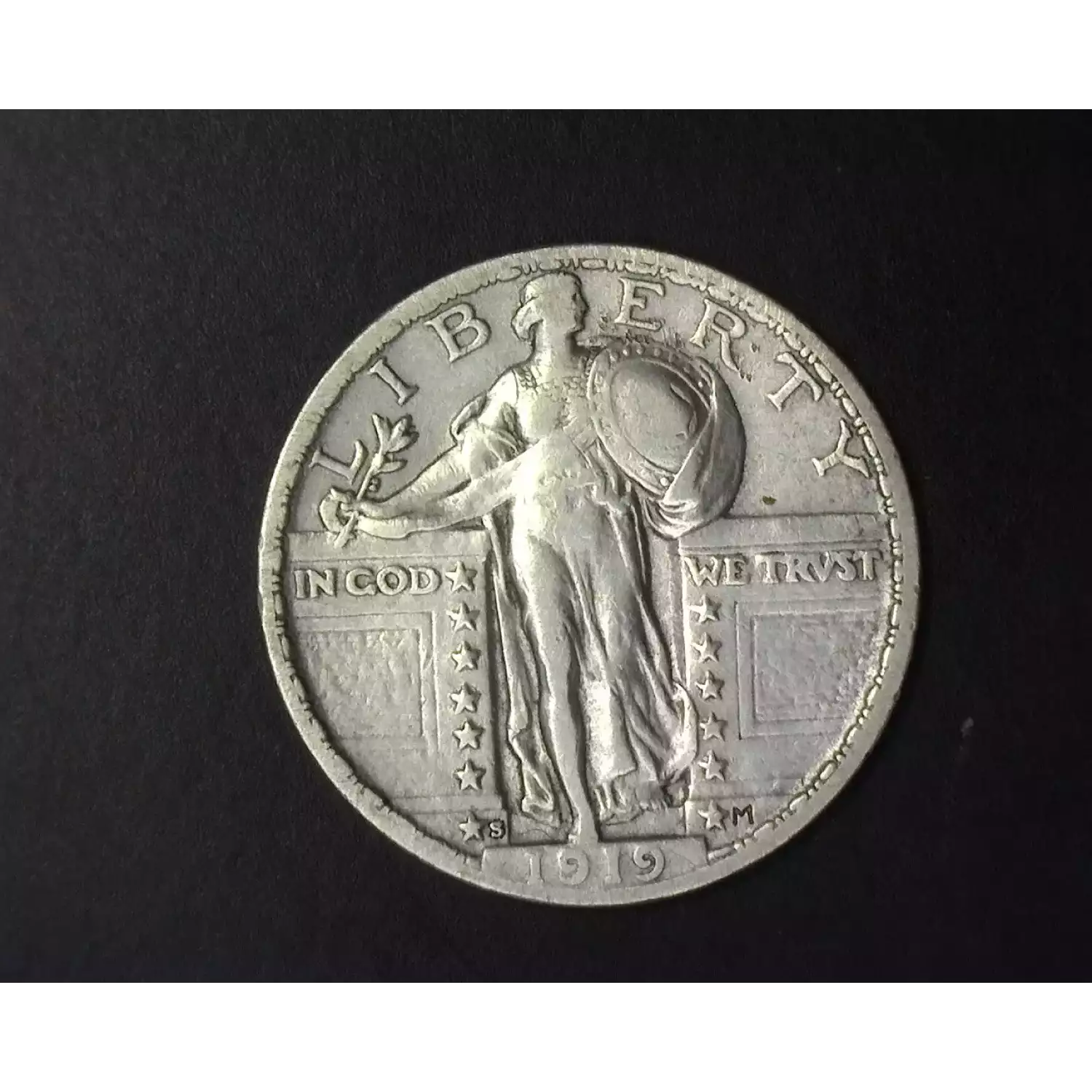 1919-S Standing Liberty Quarter EF40 - Miller's Mint
