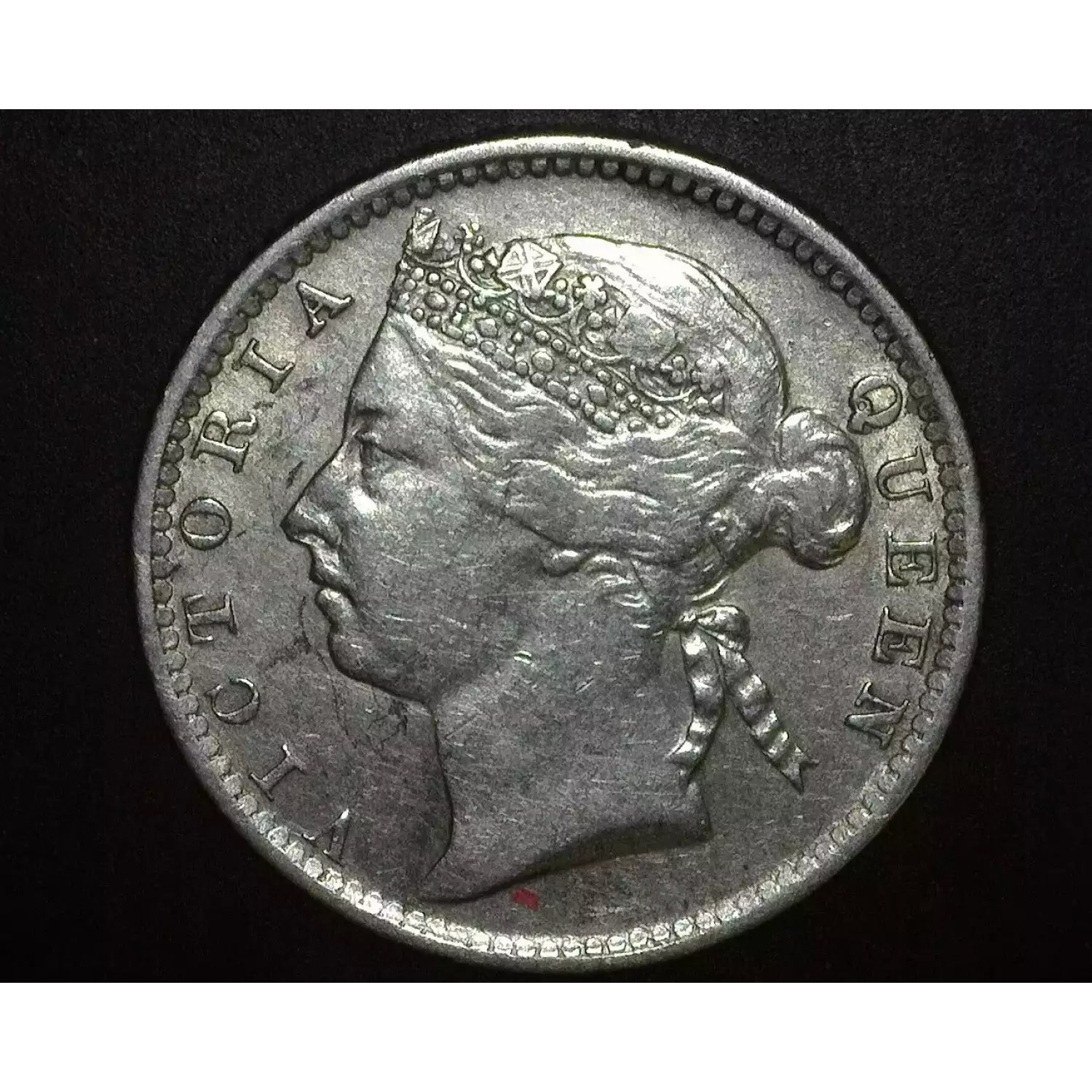 1899 STRAITS SETTLEMENTS Silver 10 CENTS EF45 - Miller's Mint